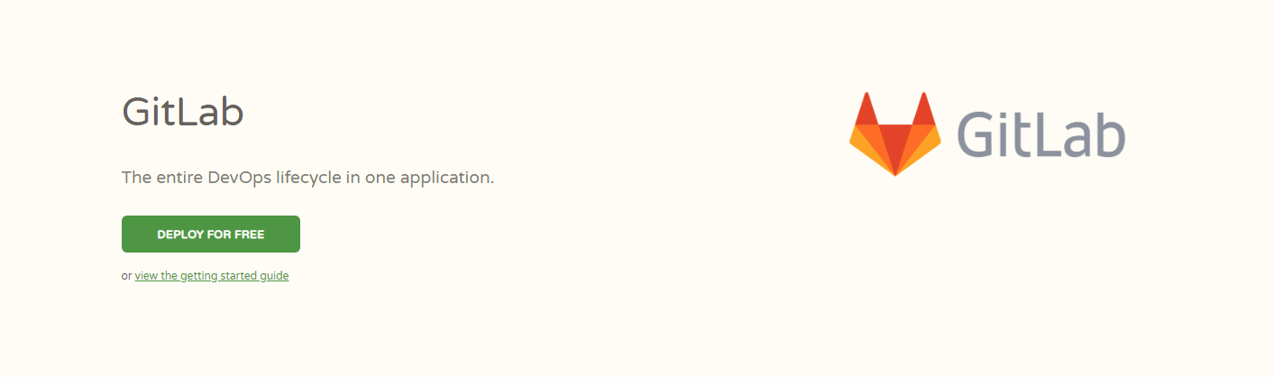 Gitlab One Click Application Install Cloudcone