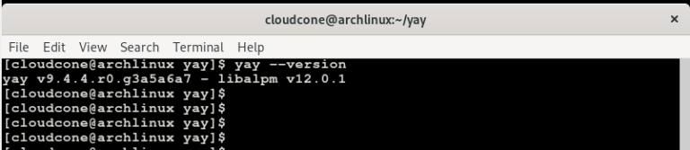 How To Install Yay Helper On Archlinux Tutorials And How To Cloudcone