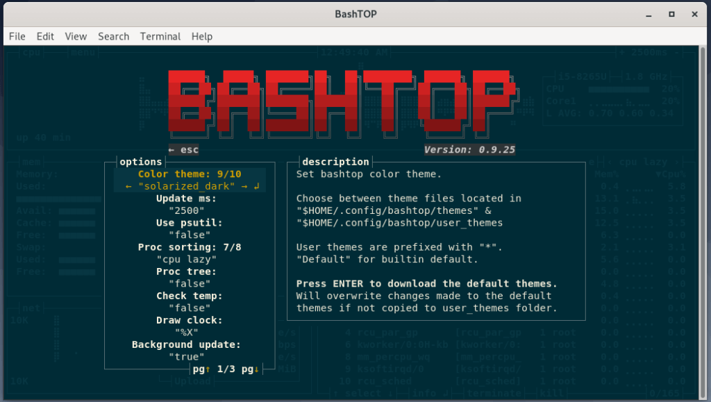Install Bashtop on Linux – A Nifty Resource Monitor For Linux - Tutorials and How To - CloudCone