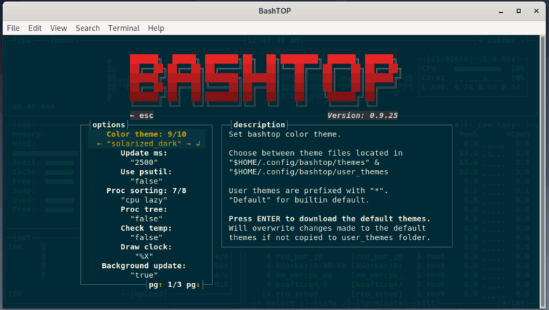 Install Bashtop on Linux – A Nifty Resource Monitor For Linux - Tutorials and How To - CloudCone