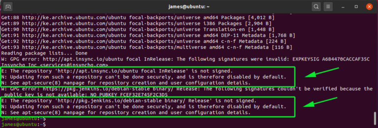 How To Fix The Repository Is Not Signed Error On Ubuntu 2004 Tutorials And How To Cloudcone 2533