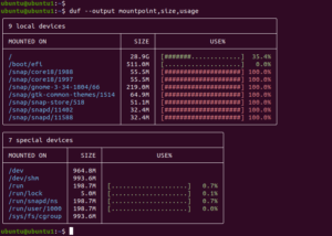 How to install duf on Ubuntu 20.04 - Tutorials and How To - CloudCone