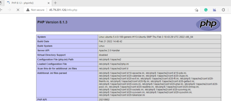 How to install PHP 8.1 on Ubuntu 20.04 / 22.04 - Tutorials and How To - CloudCone
