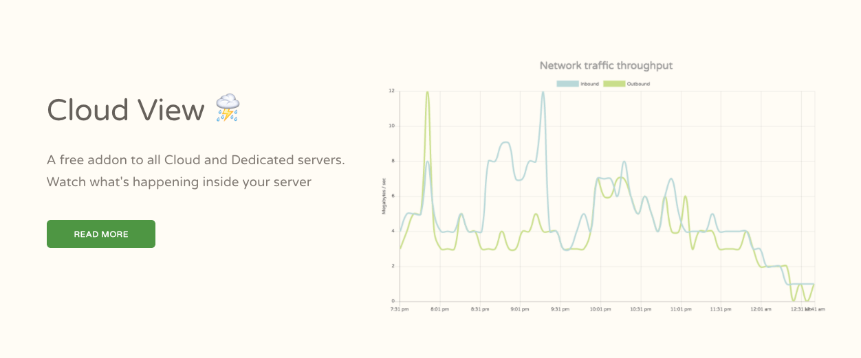 Cloud View - CloudCone